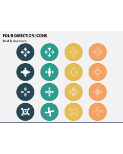 Directions Pole for PowerPoint and Google Slides - PPT Slides