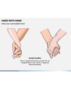 Two Hands Icons for PowerPoint and Google Slides - PPT Slides