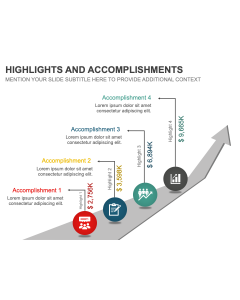 Wins and Accomplishments PowerPoint and Google Slides Template - PPT Slides