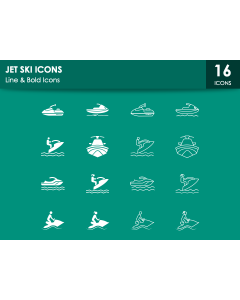 Military Jets Icons for PowerPoint and Google Slides - PPT Slides