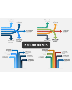 Many to Many Infographics for PowerPoint and Google Slides - PPT Slides