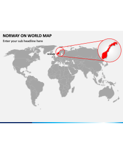 Norway Map for PowerPoint and Google Slides - PPT Slides