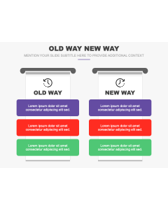 Compare Diagram Templates for PowerPoint and Google Slides | SketchBubble