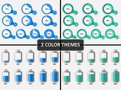 Percentage PowerPoint Templates and Google Slides Themes