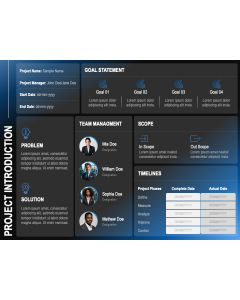 Project PowerPoint Templates and Google Slides Themes