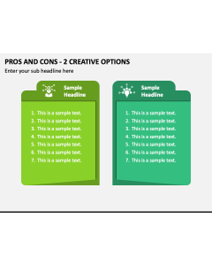 Pros and Cons Templates for PowerPoint and Google Slides | SketchBubble