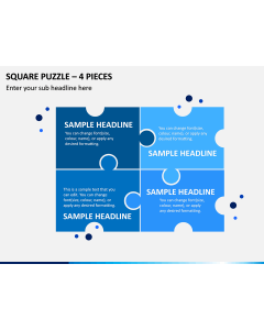 Page 2 - Square Puzzle Templates for PowerPoint and Google Slides ...