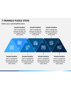 Triangle Puzzle Templates for PowerPoint and Google Slides | SketchBubble