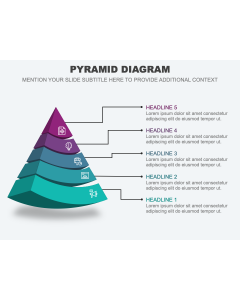 pyramid chart template canva