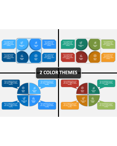 Quad Chart Powerpoint Template Sketchbubble Free 4 Box Diagram For
