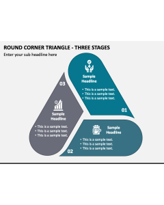 rounded triangle template