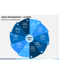 pie chart 10 segments