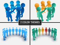 Slideman (3D Man) Communicating PowerPoint and Google Slides Template ...