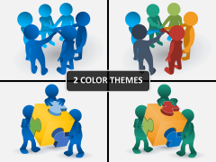 Slideman (3D Man) Communicating PowerPoint and Google Slides Template ...