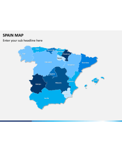 Europe Map Powerpoint Sketchbubble Editable Map Of Europe For