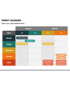 Calendar PowerPoint Templates and Google Slides Themes