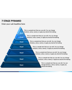 7 level pyramid template