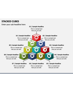 Cube Shapes Templates for PowerPoint and Google Slides | SketchBubble