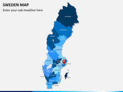 Scandinavia/Nordic Countries Map for PowerPoint and Google Slides - PPT ...