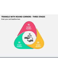 triangle rounded corners powerpoint