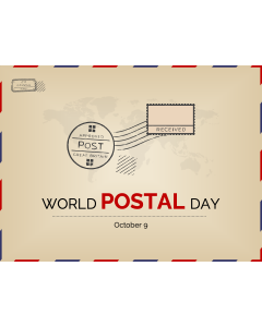 Free - World Post Day PowerPoint Template and Google Slides Theme