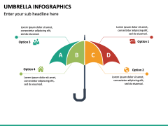 Umbrella Infographics PowerPoint Template | SketchBubble