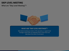 Skip Level Meeting PowerPoint and Google Slides Template - PPT Slides