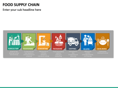 Food Supply Chain PowerPoint Template | SketchBubble