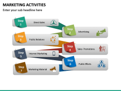 Marketing Activities PowerPoint Template | SketchBubble