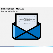 Message Shapes PowerPoint Template - PPT Slides