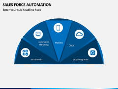 Sales Force Automation PowerPoint Template | SketchBubble