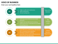 Voice of Business PowerPoint Template | SketchBubble
