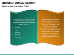 Customer Communication PowerPoint Template | SketchBubble