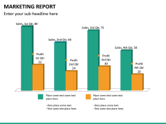 Marketing Report PowerPoint Template | SketchBubble