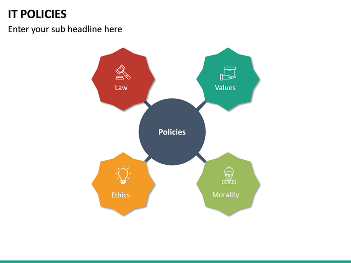 IT Policies PowerPoint Template | SketchBubble