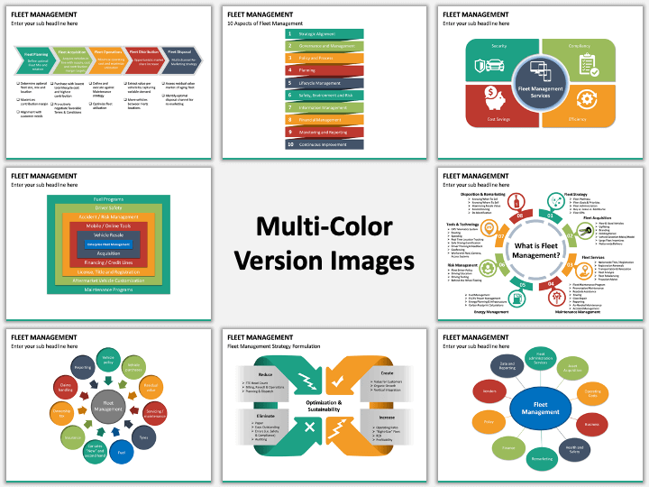 Fleet Management PowerPoint and Google Slides Template - PPT Slides
