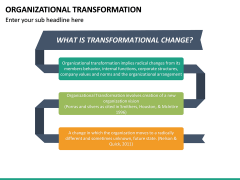Organizational Transformation PowerPoint Template | SketchBubble