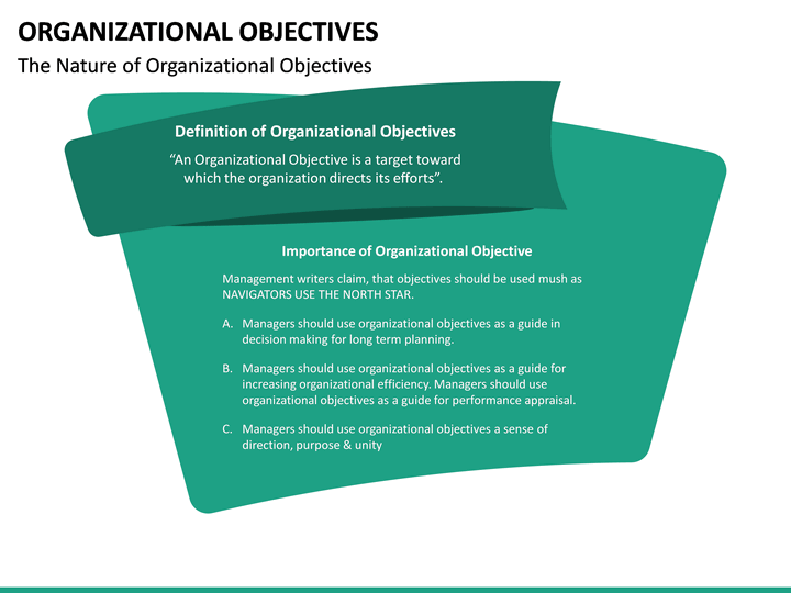 Organizational Objectives PowerPoint Template | SketchBubble