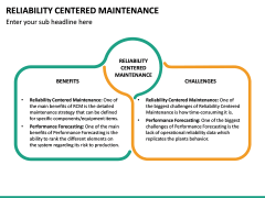Reliability Centered Maintenance PowerPoint Template | SketchBubble
