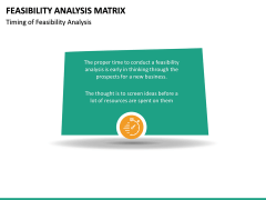 Feasibility Analysis Matrix PowerPoint Template | SketchBubble