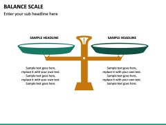 Balance Scale PowerPoint Template | SketchBubble