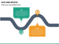 Give and Receive PowerPoint Template | SketchBubble