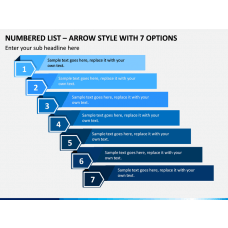 7 Points List PowerPoint Slide