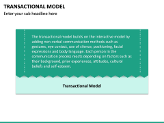 Transactional Model PowerPoint Template | SketchBubble