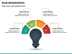 Bulb Infographics PowerPoint Template | SketchBubble