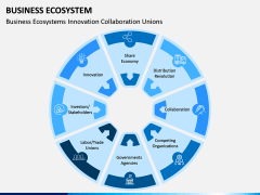 Business Ecosystem Diagram for PowerPoint and Google Slides - PPT Slides
