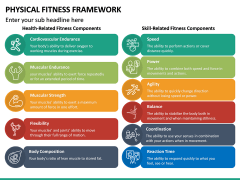Physical Fitness Framework PowerPoint Template | SketchBubble