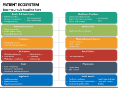 Patient Ecosystem PowerPoint Template | SketchBubble