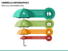Umbrella Infographics PowerPoint Template | SketchBubble