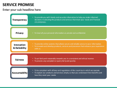 Service Promise PowerPoint Template | SketchBubble
